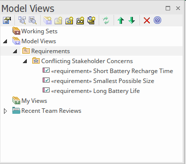 Accessing the Repository using Model Views | Enterprise Architect User ...