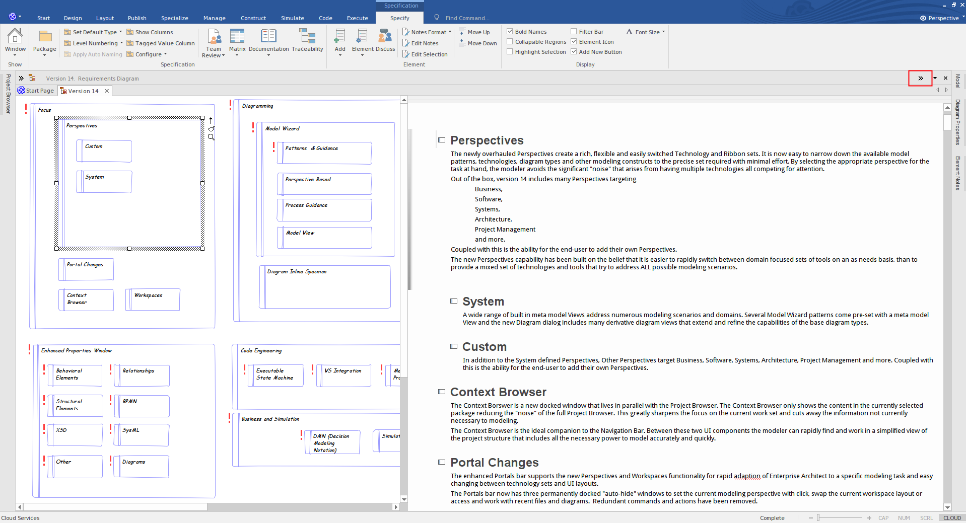 Enterprise Architect version 14 | Sparx Systems